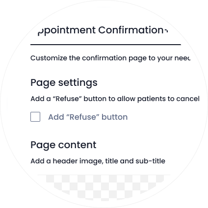 Cliniqapps | Appointment Confirmation+